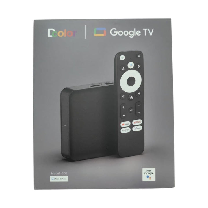 GD2 Google TV Box – 4K Smart Streaming | Fastrak SA