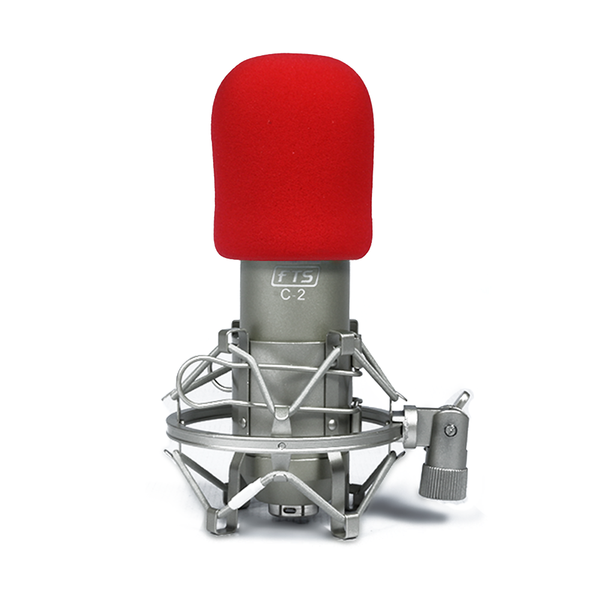 FTS D-01-R Microphone Windshield (Red) | Fastrak